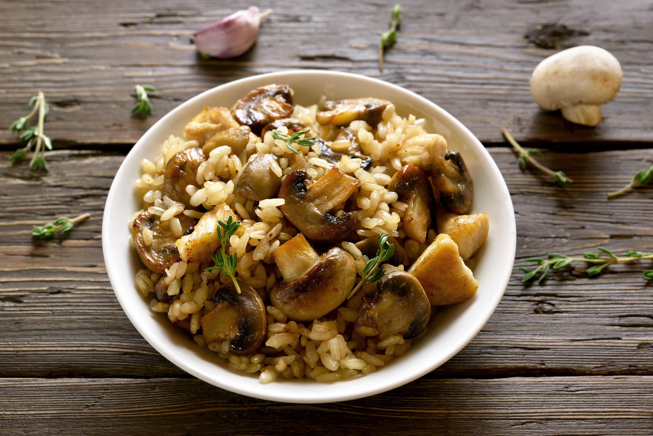 A Creamy Mushroom Risotto recipe from our Cooking For Life kitchen ...